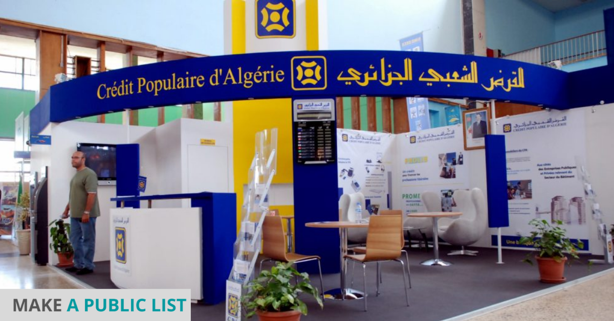 Top 19 Best Banks in Algeria | MAKEAPUBLICLIST