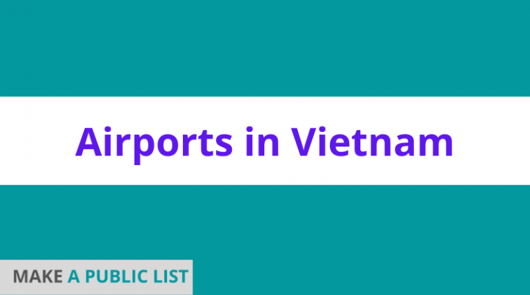 List of Airports in Vietnam